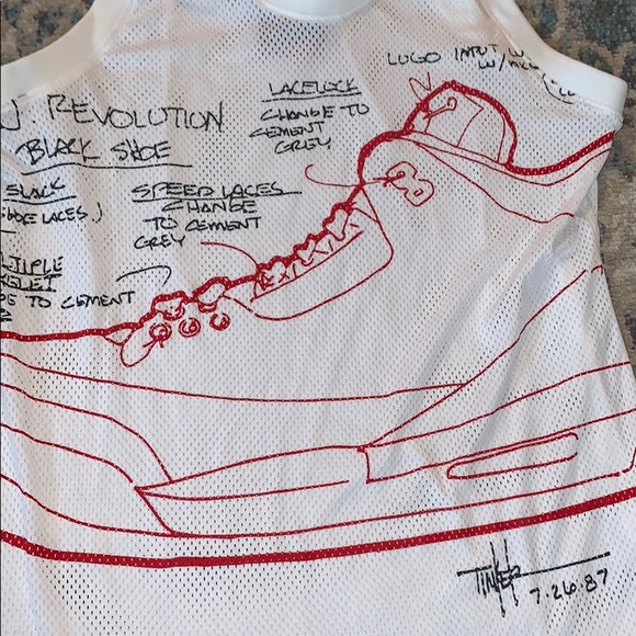 Jordan | Shirts | New Nike Air Jordan Aj 3 Mesh Tinker Jersey | Poshmark